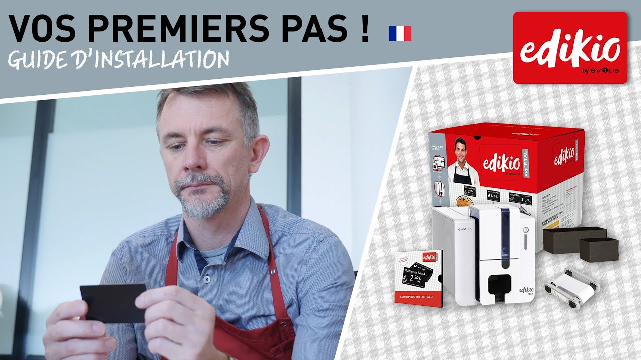 Edikio Duplex Price Tag｜PVCカード上の価格ラベル